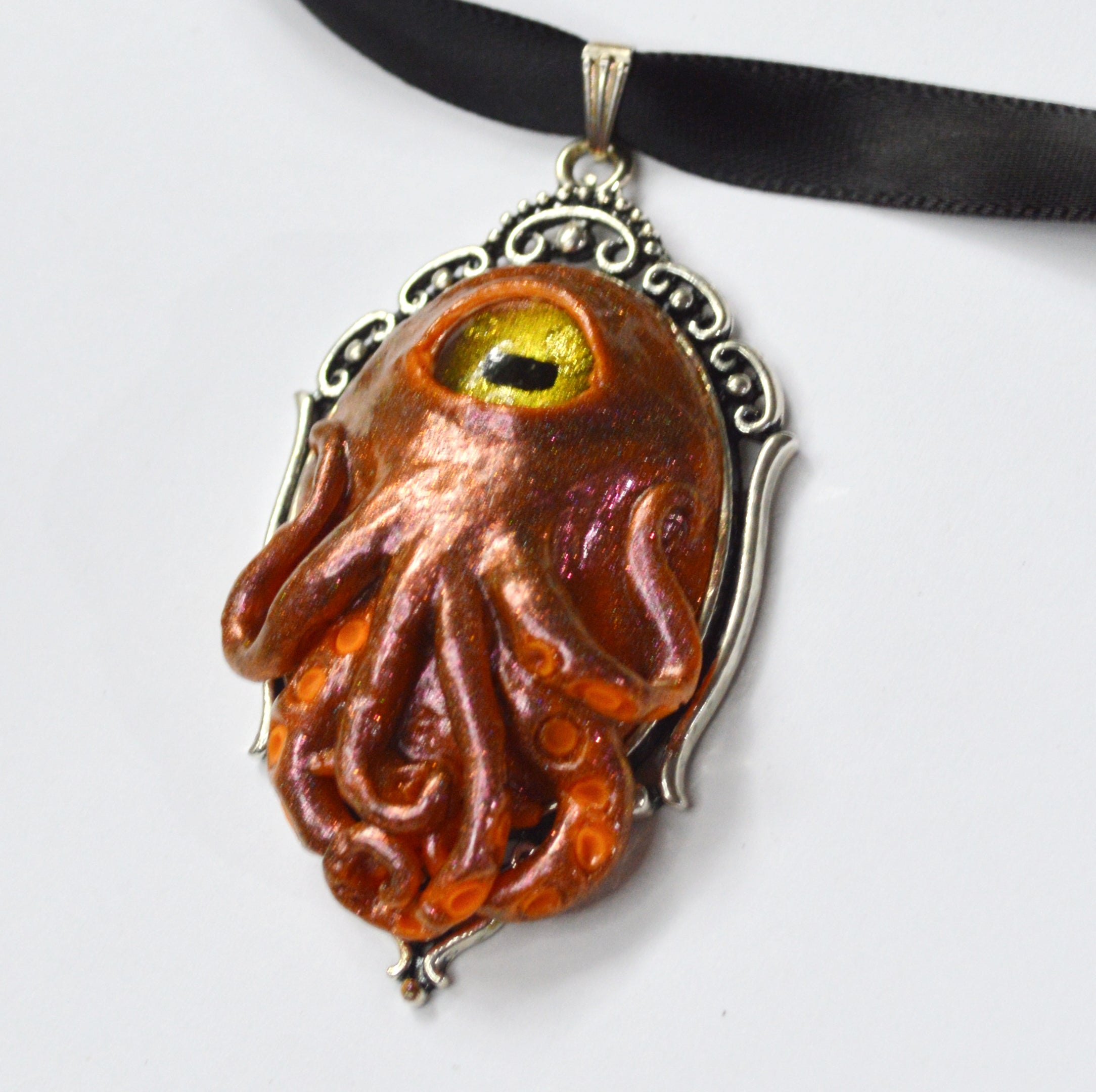 Curious Creature Companion Pendant With Tentacles Femmecraft